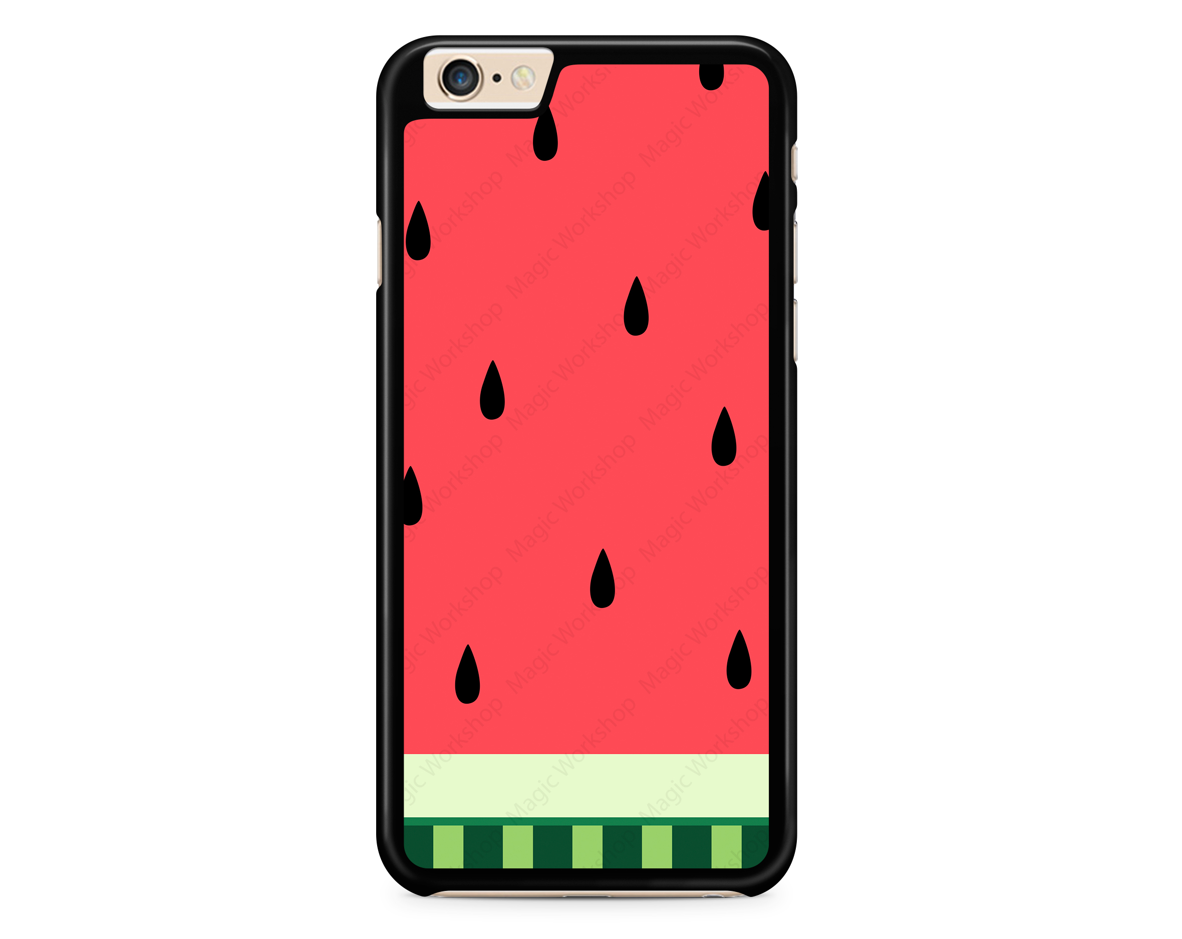 Watermelon Design Case For Iphone 4 4s 5 5s 5c 6 6 Plus 6s 6s Plus ...